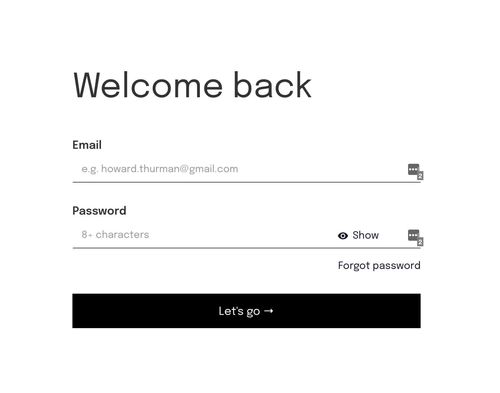 Login Form | Free Webflow Component